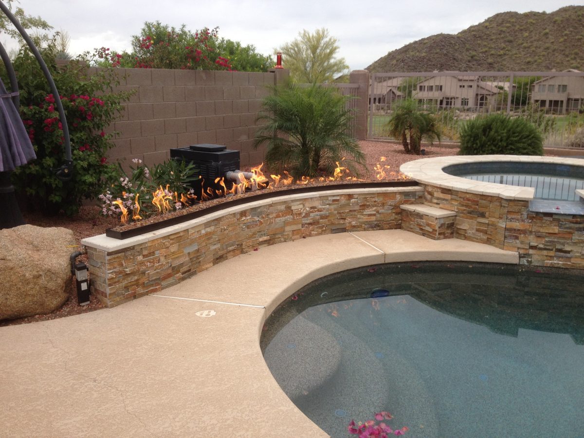 Custom Fire Features Gallery | Arizona Backyard Custom